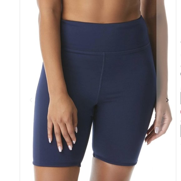 Beach House | Shorts | Beach House Sport Pace High Waist Biker Short Beach Solids Navy Blue ...